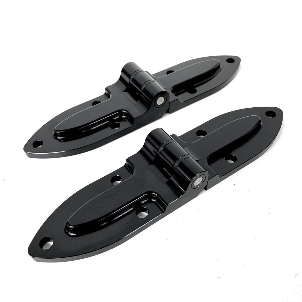 40 Series Land Cruiser Bonnet Hinges Billet Alloy - Refab Engineering
