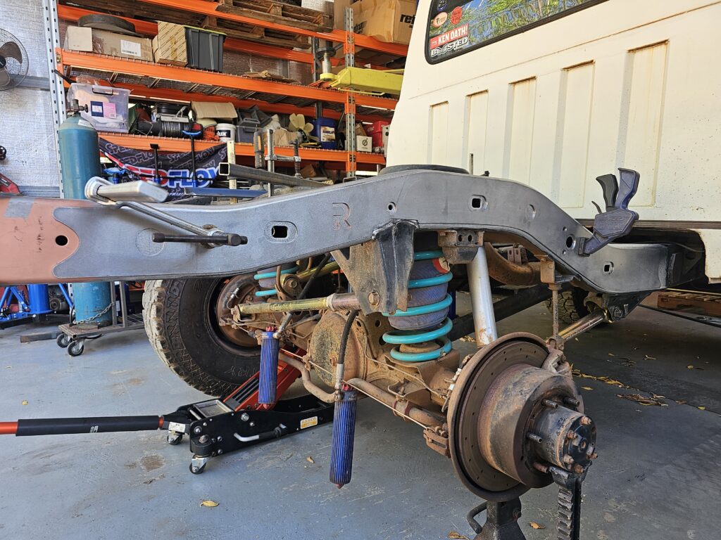 80/105 Series Land Cruiser Rear Chassis Brace - Refab Engineering